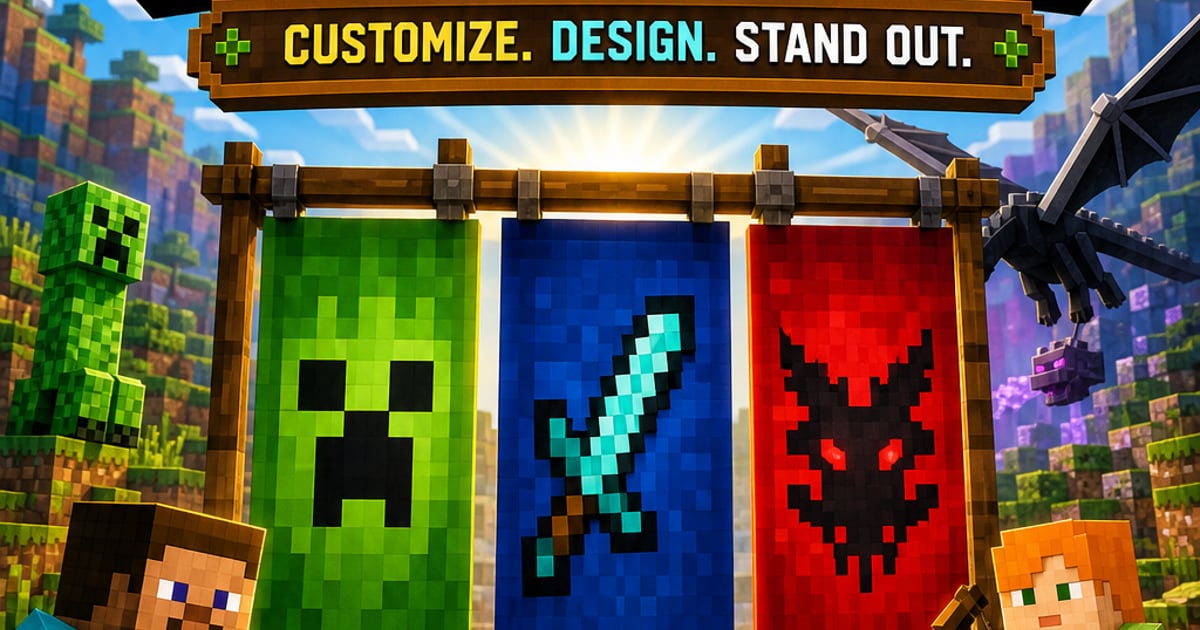 AI Minecraft Banner Maker