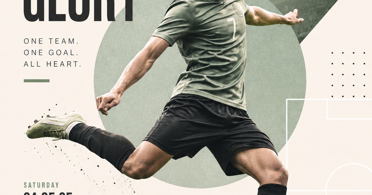 AI Soccer Poster Maker | Pixazo