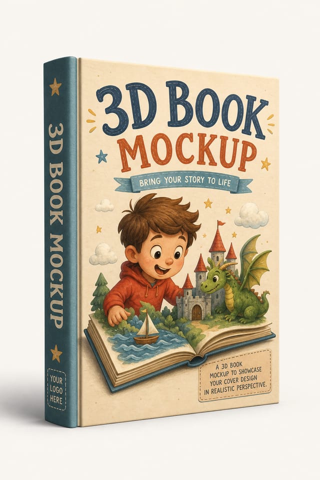 AI 3D Book Mockup Maker