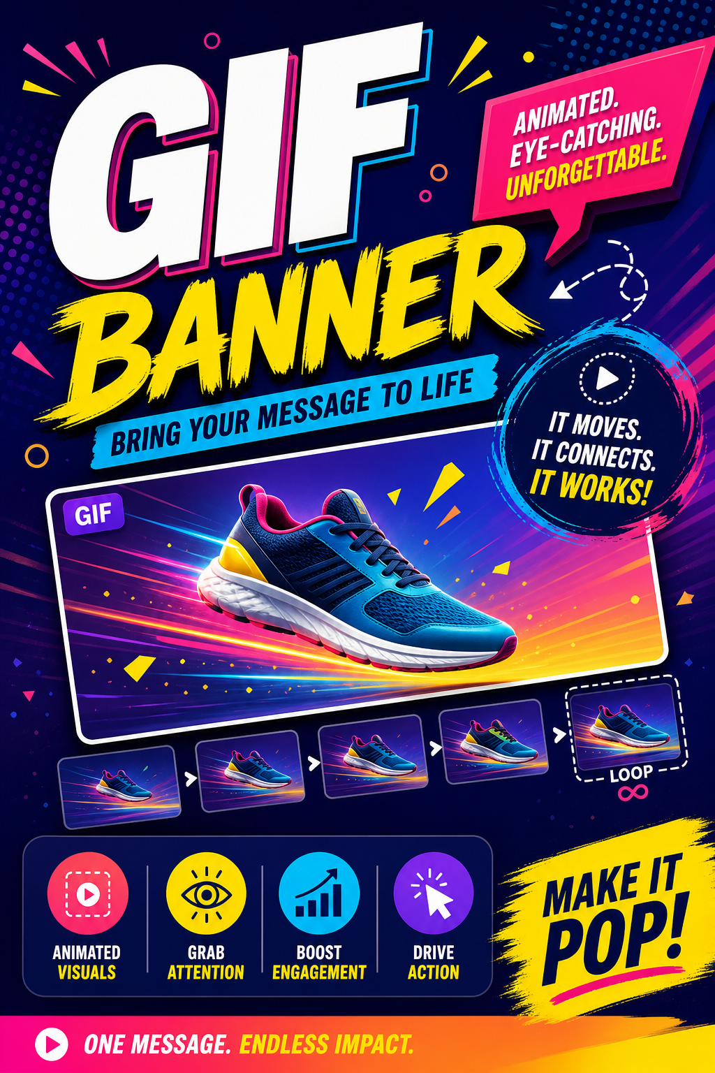 GIF Banner : Create Free GIF Banners in Minutes with AI