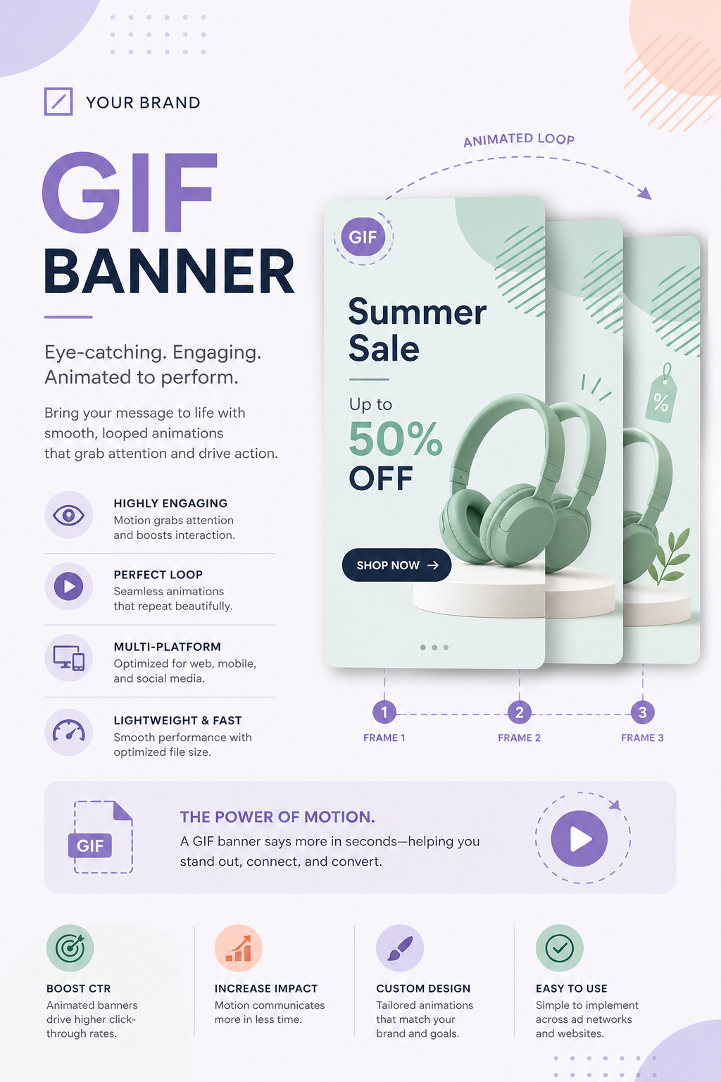GIF Banner : Create Free GIF Banners in Minutes with AI