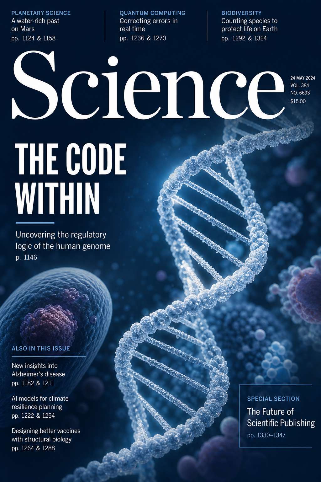 Science Magazine Cover : Create Free Science Magazine Covers in Minutes ...