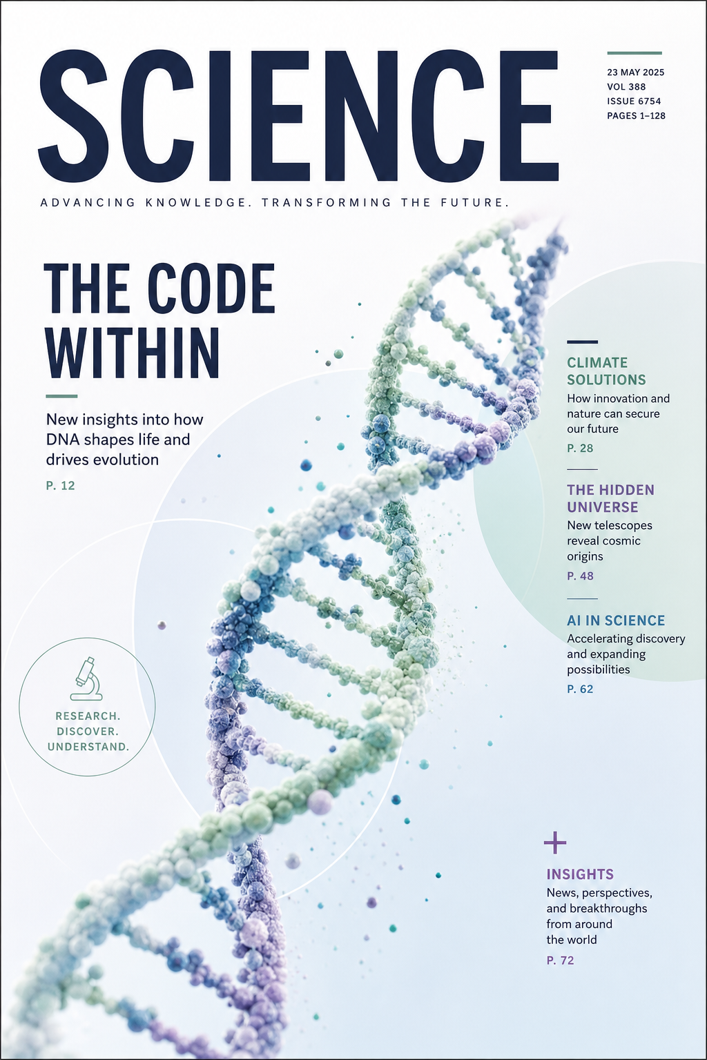 Science Magazine Cover : Create Free Science Magazine Covers in Minutes ...