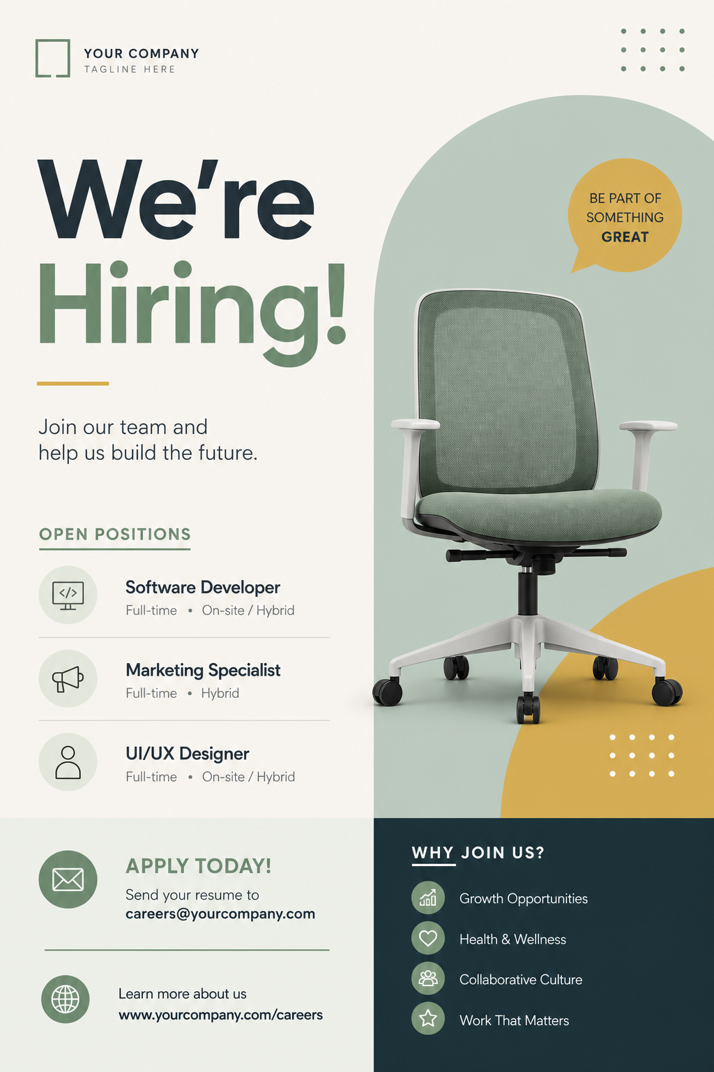 Job Poster : Create Free Job Posters in Minutes with AI