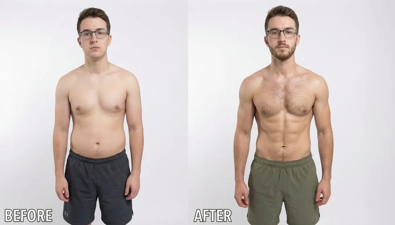 AI Body Transformation Generator to Create Before & After Visuals