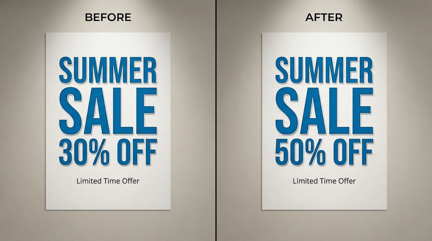 Edit Text in Image in Seconds | Free AI Photo Text Editor